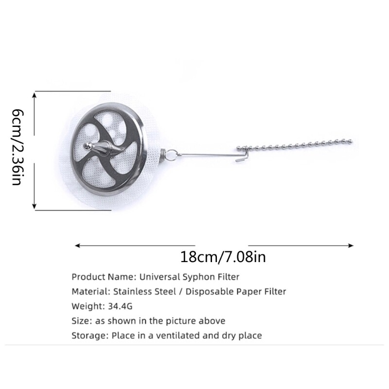 Reusable Syphon Coffee Cloth Filters Flannel Coffee Filters Use for ...