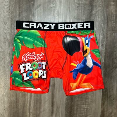 Froot Loops Crazy Boxer Boxer Brief - Large | eBay