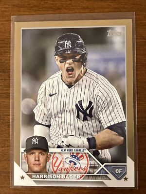 2023 Topps- Gold #364 Harrison Bader /2023- NY Yankees | eBay