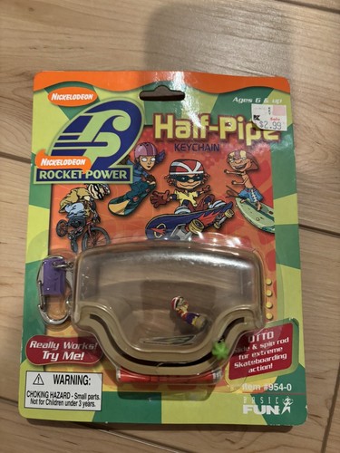 Rocket Power Nickelodeon 2000 Half Pipe Key Chain Otto Rare NIB | eBay