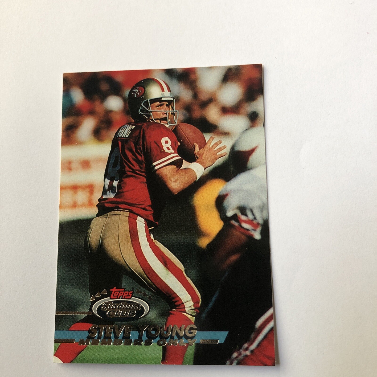 1994 Topps Stadium Club Steve Young Card Members Only | eBay