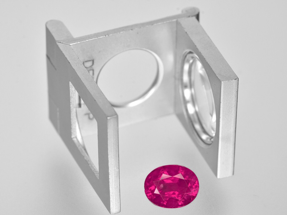 IGI Certified AFGHANISTAN Ruby 3.43 Cts Natural Untreated Rich Velvety ...