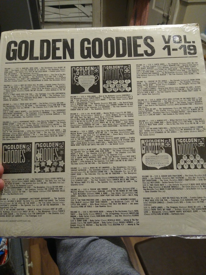 Golden Goodies Volume 10 The Original Hits Vinyl Record | eBay