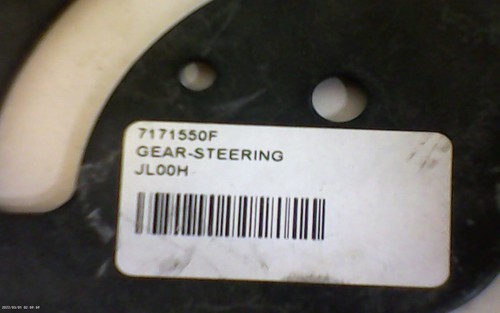 Cub Cadet 717-1550F Steering Gear Assembly GENUINE (11C2) | eBay