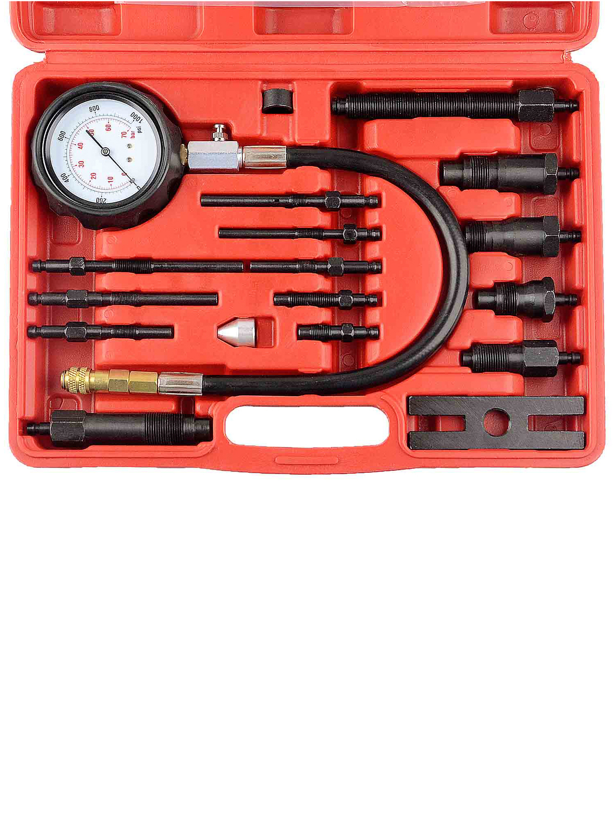 Diesel Engine Compression Tester Kit Tool Set Automotive Compressor ...