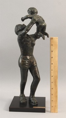 NICKY IMBER Jewish Holocaust Memorial Mother & Child Bronze Sculpture ...