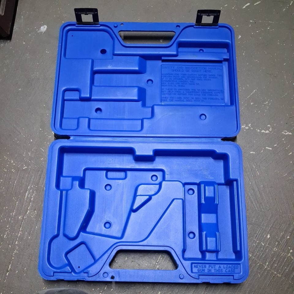 Springfield Armory Pistol Box Case, Blue | eBay