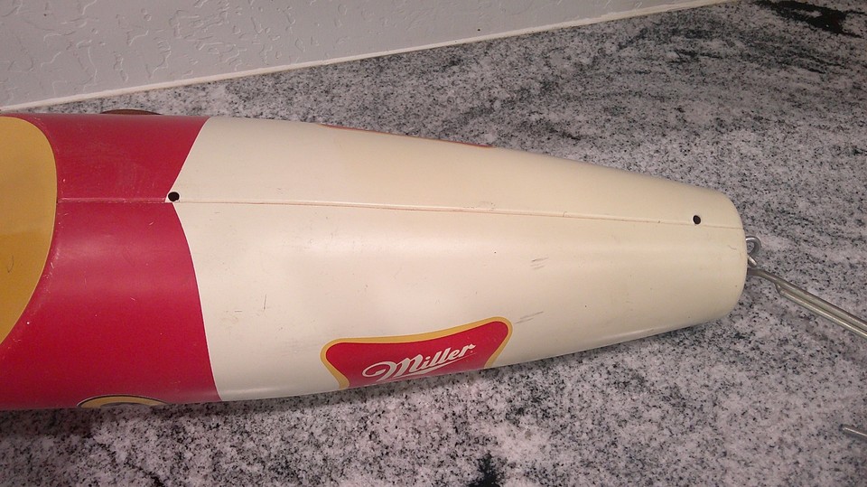 2002 Miller High Life Fishing Lure Advertisement Wall Hanger Store ...