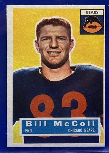 1956 TOPPS BILL MCCOLL #83 FOOTBALL CHICAGO BEARS | eBay