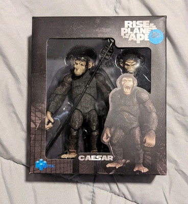 Hiya Toys Rise of the Planet of the Apes Caesar Action figure 6” NEW IN ...