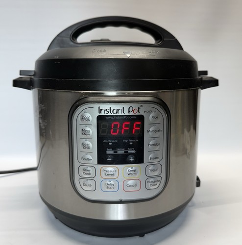 Instant Pot IP-DUO60 V3 6-Quart 7-in-1 Multi-Functional Electric ...
