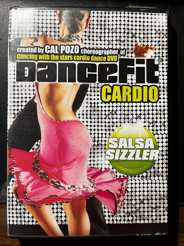 Dance Fit Cardio Salsa Sizzler Very Good DVD Cal Pozo Dancing with the ...
