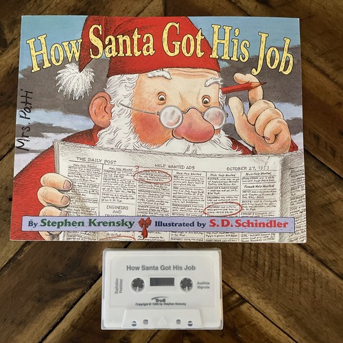 How Santa Got His Job w Cassette - Paperback By Krensky, Stephen - GOOD ...