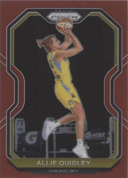 2021 Panini Prizm WNBA - Allie Quigley #17 Red Prizm /299 for sale ...