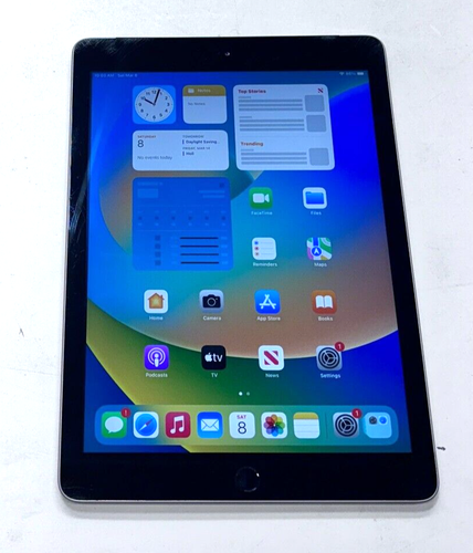 Apple iPad 5th Gen A1823 - 32GB - Space Gray - Wi-Fi + Cellular | eBay
