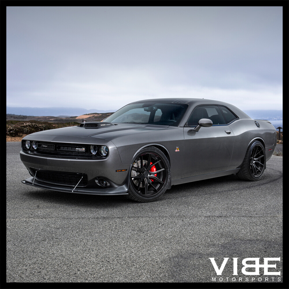 Black Dodge Challenger Rims
