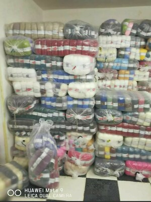 10,KG Knitting Wool Box Mix JOBLOT / acrylic /cotton / polyester / dk ...