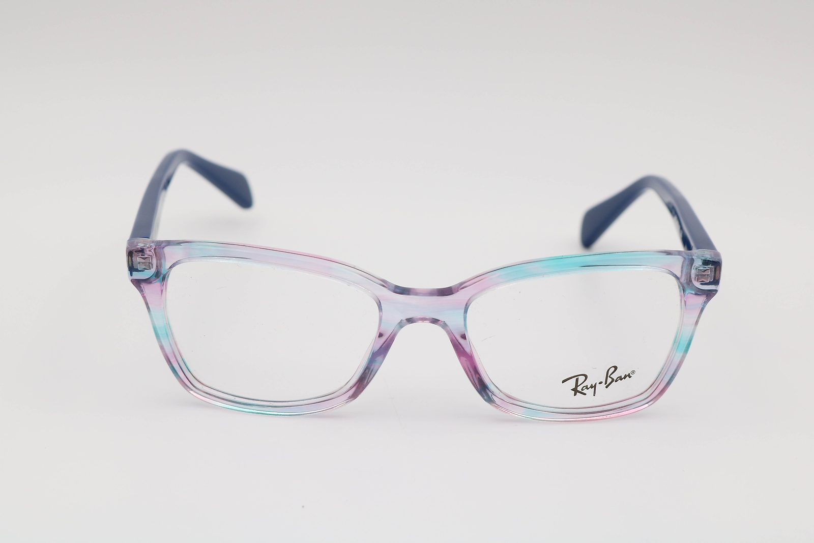Ray-Ban Rb1591 3807 Violet Striped Multicolor Kids Eyeglasses Frames 48 ...
