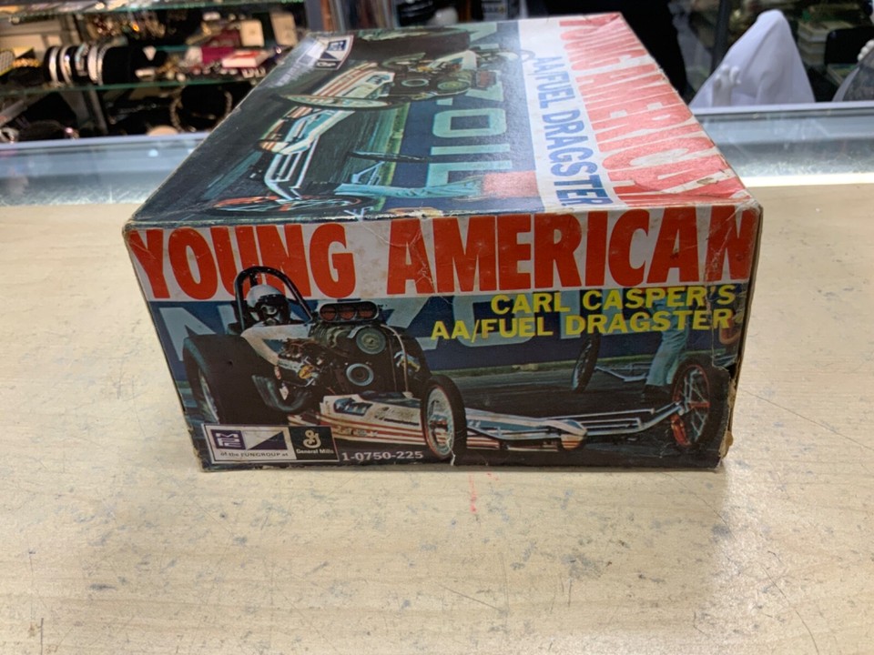 MPC Young American AA/Fuel Dragster 1/25 Scale Model Kit - Preowned see ...