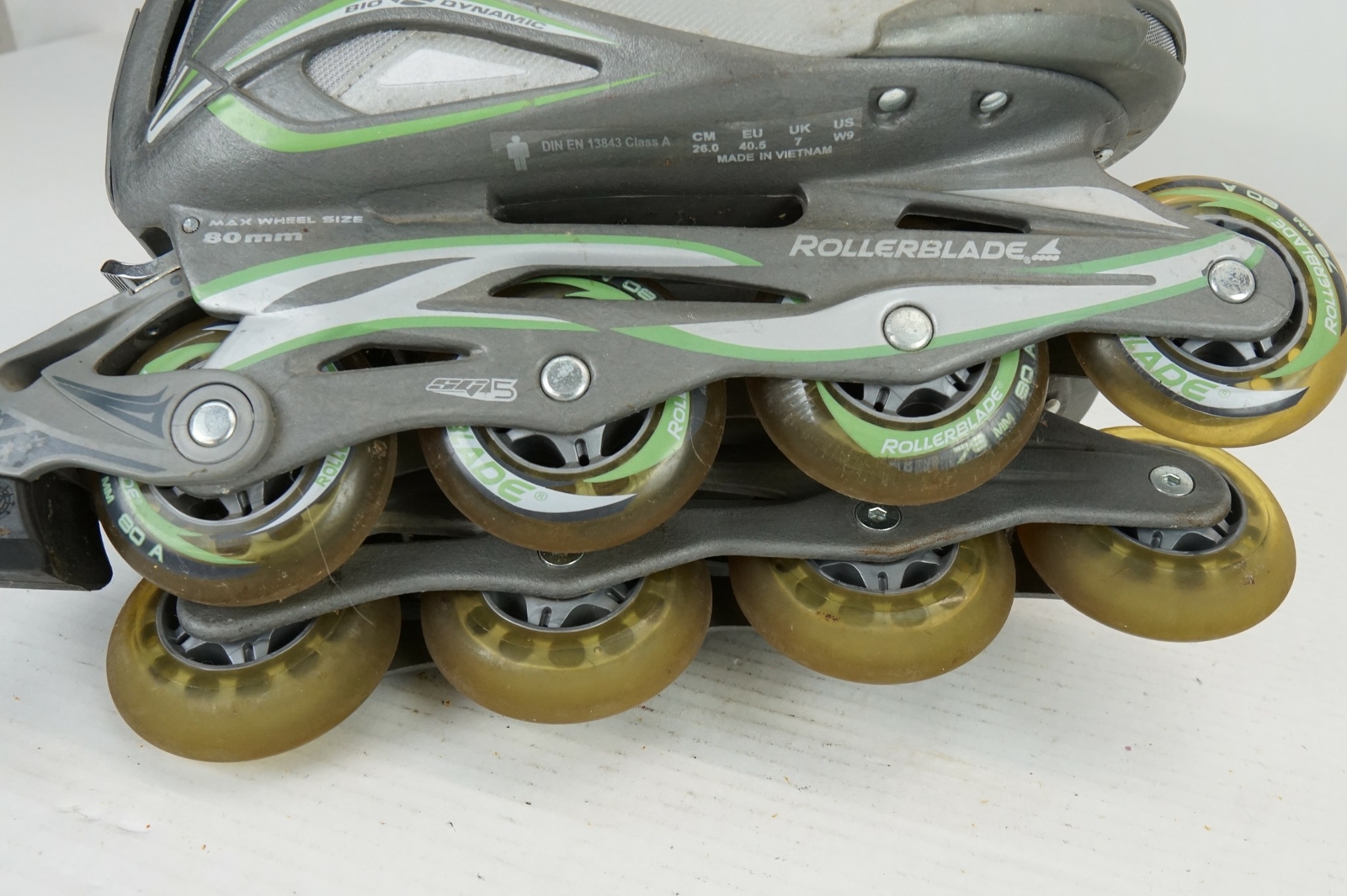 Rollerblade Bio Dynamic Skates Inline Gray Womens US 9 | eBay