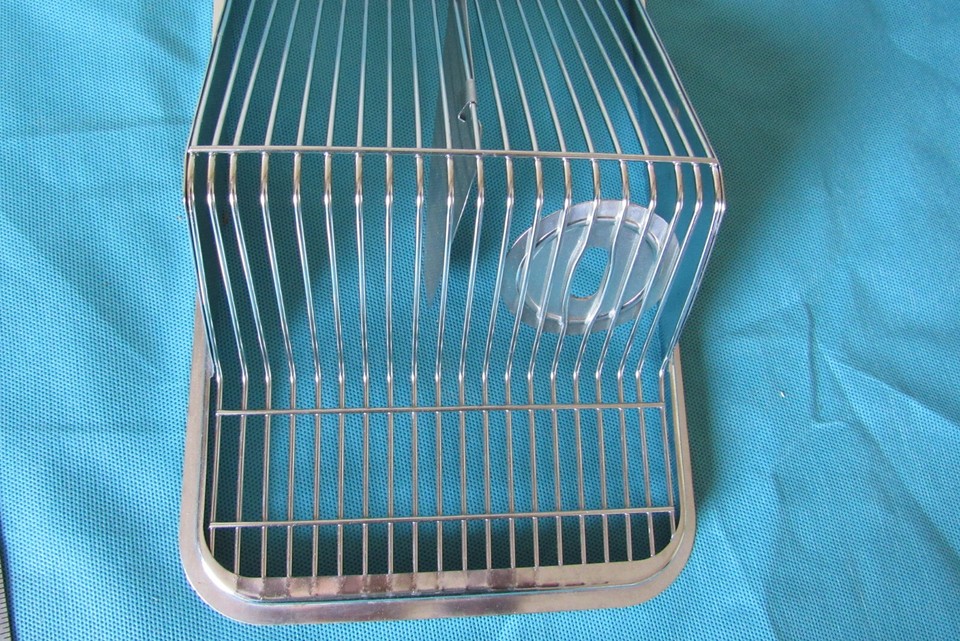 Allentown Rodent Rat Mouse Lab Cage Stainless Top Cover Lid w/ Divider ...