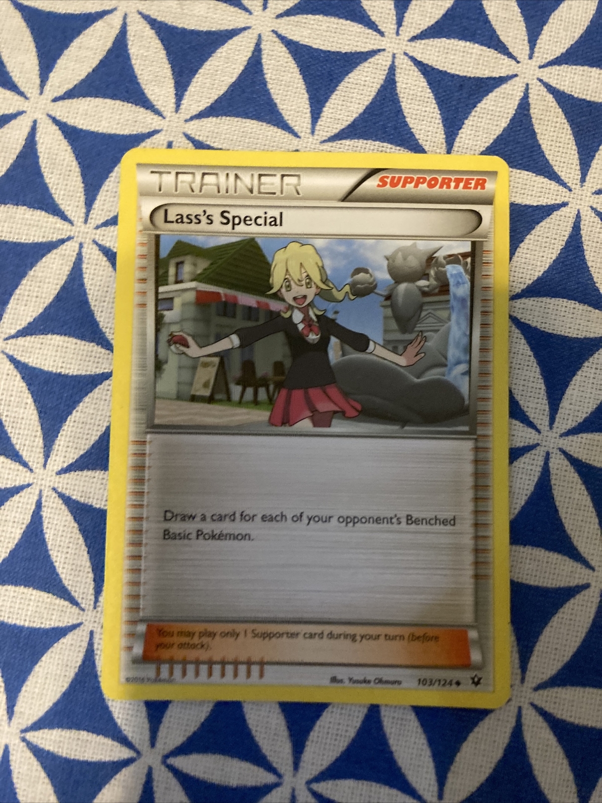 Pokémon TCG Lass's Special Fates Collide 103/124 Regular Uncommon | eBay