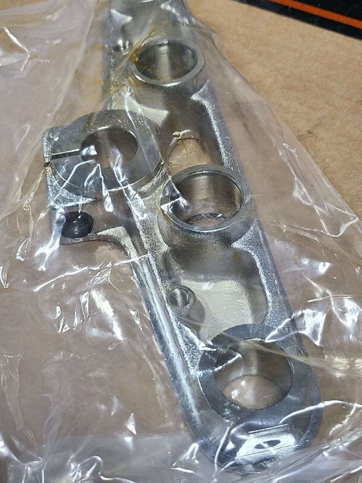 Harley Davidson Wide Glide Triple Tree Top Clamp Forks Front End Fatboy ...