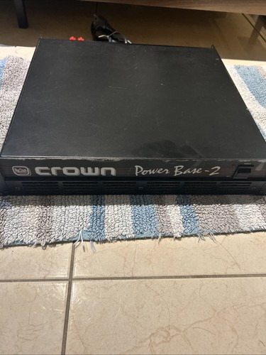 Crown Power Base 2 PB2 Channel Pro Audio Amplifier | eBay