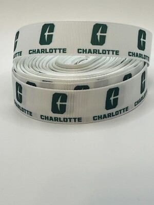 Charlotte Ribbon - 7/8" Grosgrain Ribbon - College Ribbon - Charlotte ...