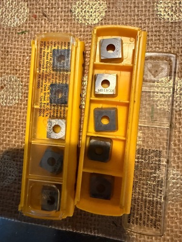 LOT of 10 Kennametal Carbide Inserts w/ Chip Breaker # KSSM90 ...