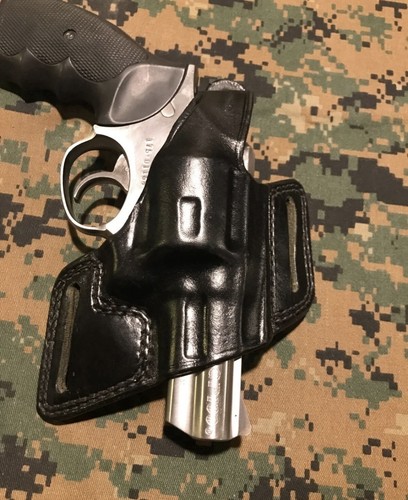 Bianchi#5 RH Belt Holster for Revolvers Colt Lawman MK3 357/Ruger GP100 ...