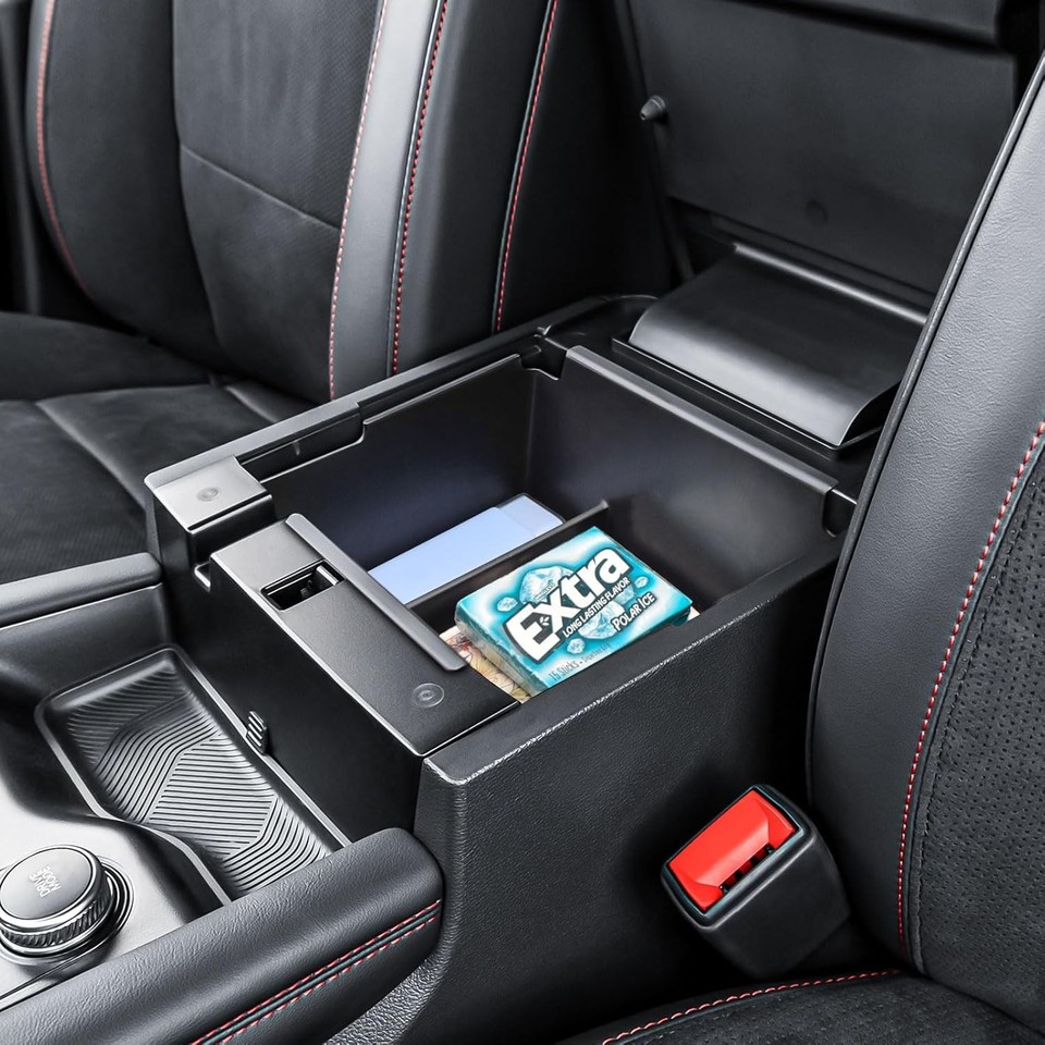 For 2020-2026 Ford Explorer Car Center Armrest Storage Box Organizer ...