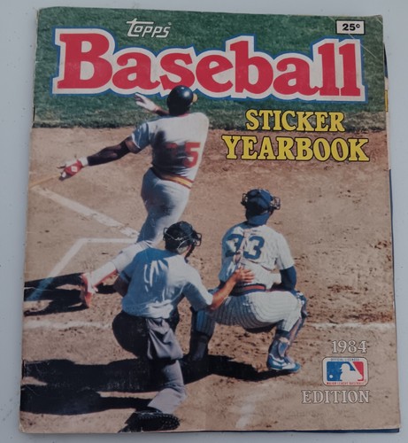 1984 Topps Baseball Sticker Yearbook Album Book - 100% Complete ALL ...