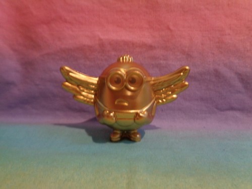McDonald's 2019 Gold Minions Despicable Me Figure with Angel Wings Rare ...