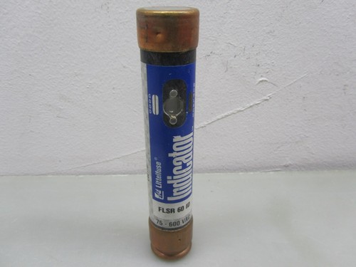 LITTELFUSE FLSR 60 ID INDICATOR FUSE, 75-600 VAC, LOT OF 3 USED | eBay