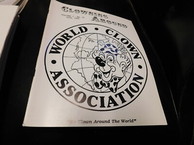 Magic & Magicians Clown Magazine Clowning Around The World 1989 June | eBay