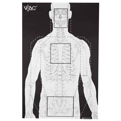Action Target VTAC-P Viking Tactics Double Sided Training Target 100 ...