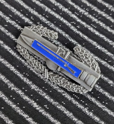 EIB Expert Infantry Combat Action Badge US Army CAB Military Oxidized ...
