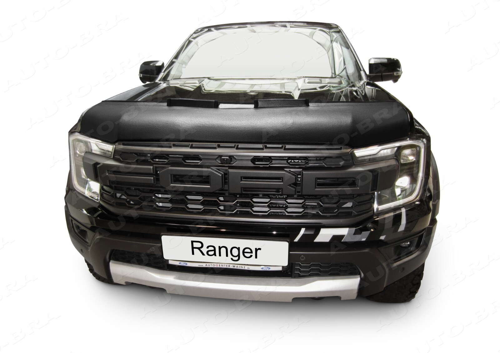 Bonnet BRA für Ford Ranger - Raptor ab 2022 Steinschlagschutz Haubenbra ...