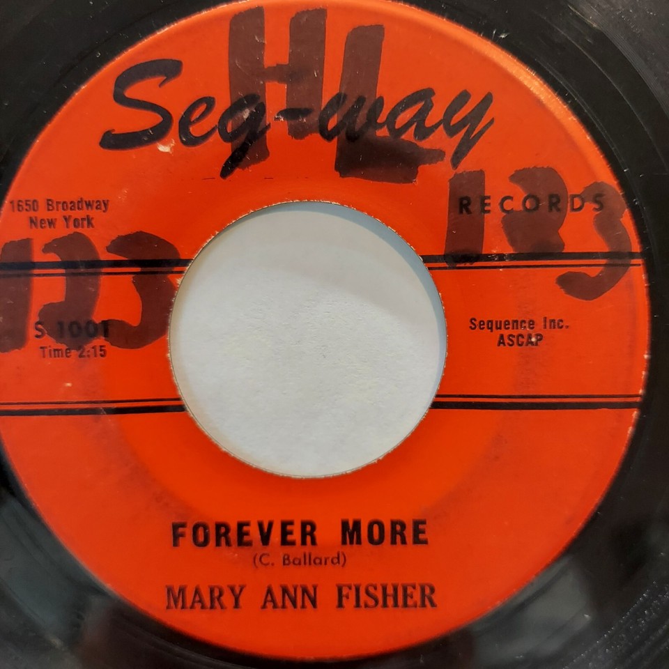 Mary Ann Fisher, I Can't Take It | Forever More, 7" 45rpm Vinyl, VG+ | eBay