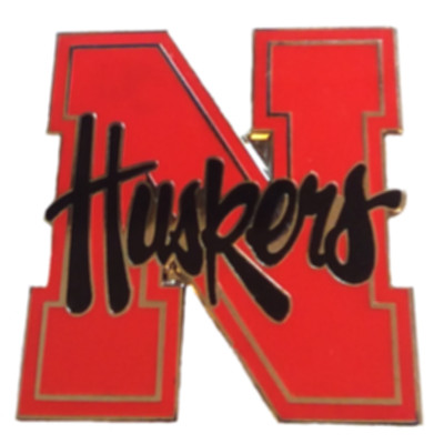 Nebraska Cornhuskers Pins RARE University of Nebraska Pins Huskers Logo ...