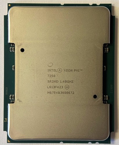 Intel HJ8066702859200 SR2MD Xeon Phi Processor 7250 16GB, 1.40GHz ...