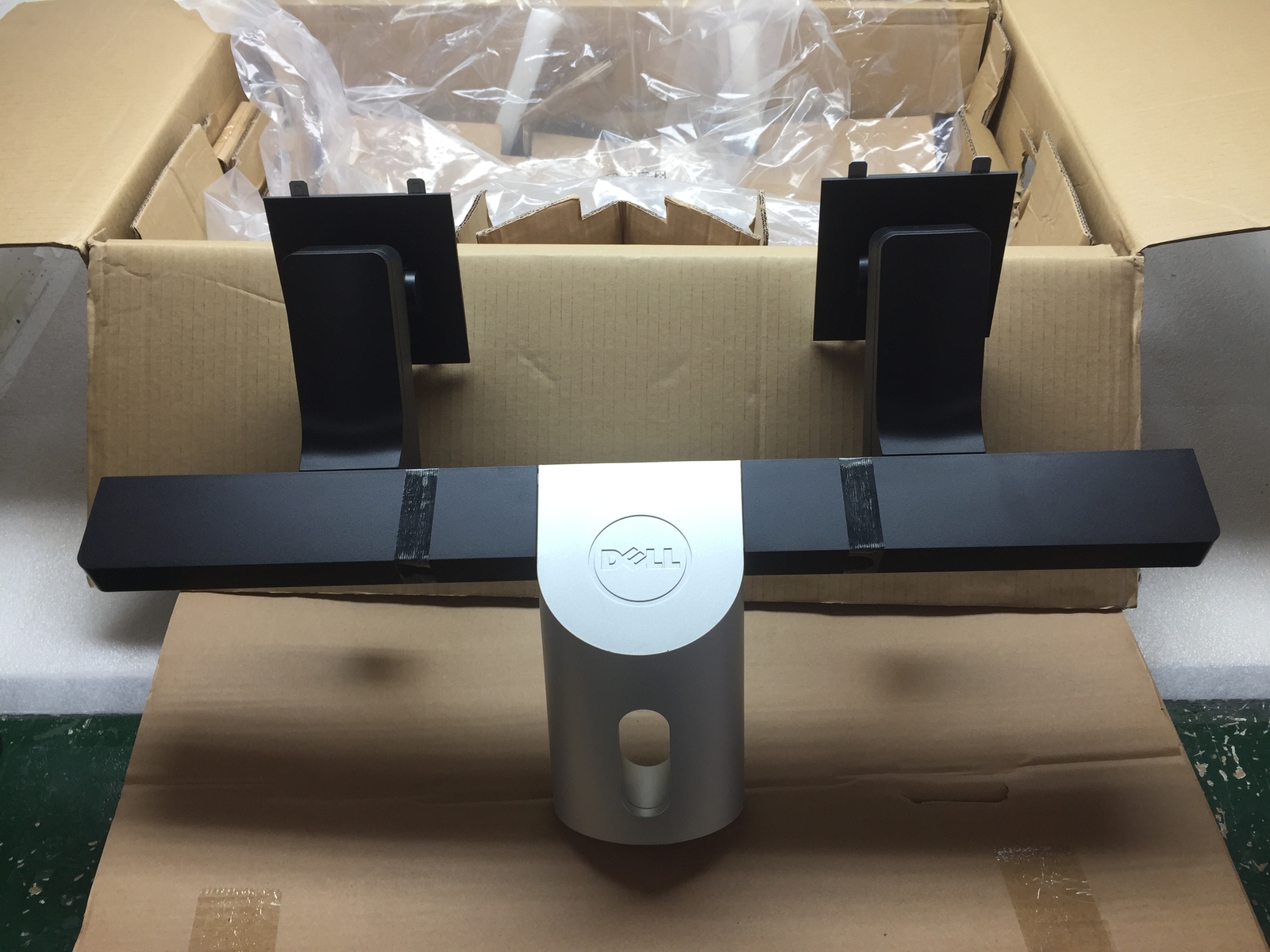 Genuine Dell MDS14 24" Display Stand for Dual Monitor Setup NOB w ...