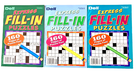 NEW Lot of 3 Penny Press Dell FILL IN Express Puzzle Books Over 160 in ...