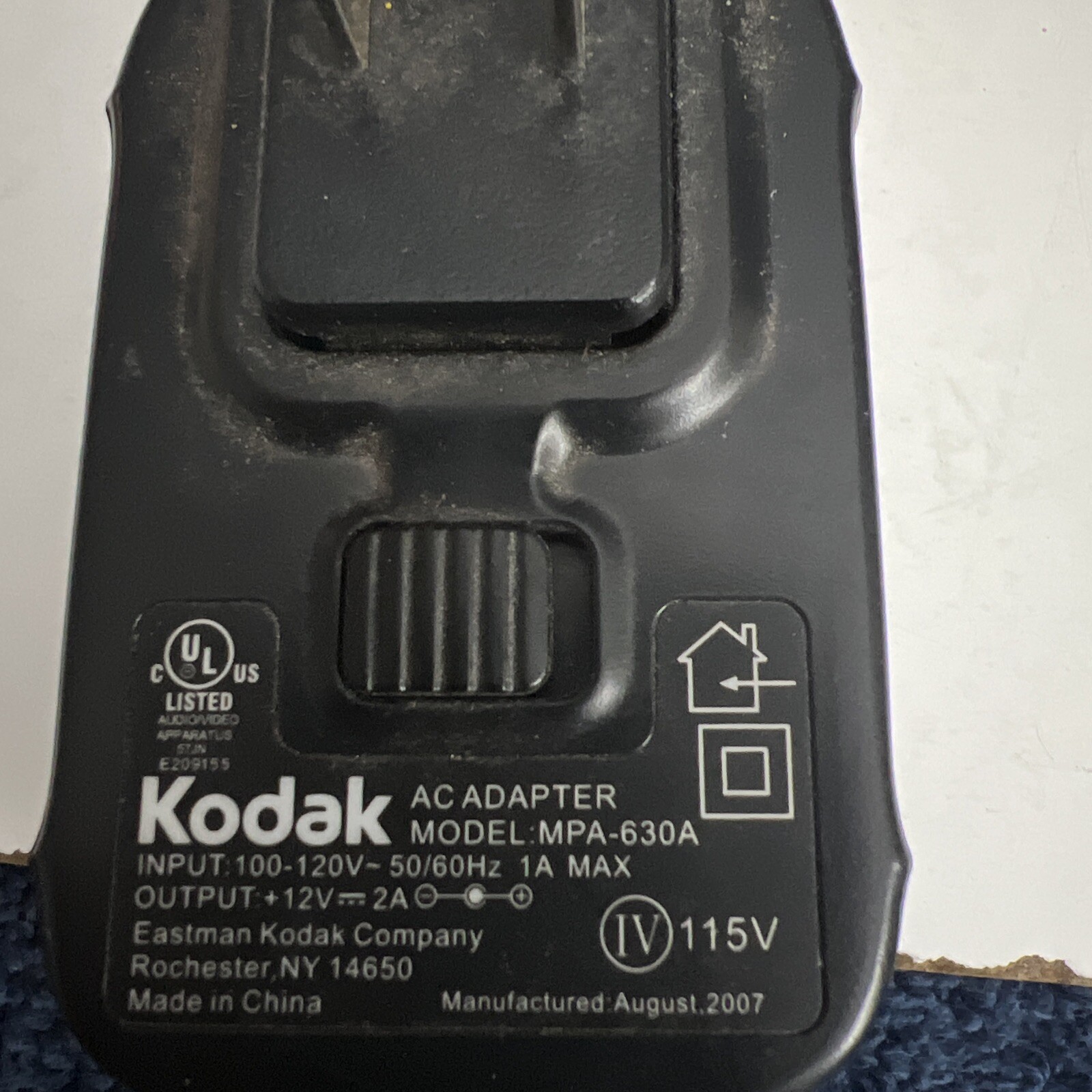 Kodak Ac Adapter Model MPA-630A Output 12V 2 Amp | eBay