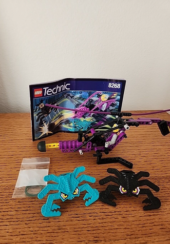 LEGO Technic 8268 Scorpion Attack 100% Complete W/Instructions No box ...