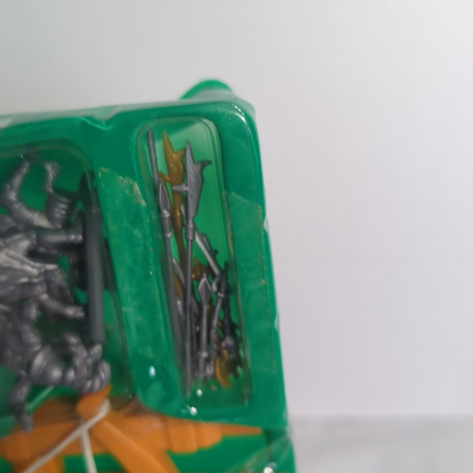 VTG 80s 90s KNIGHTS & WEAPONS 50-Piece Playset KB Toys 9638 W Horses In ...