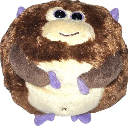 Ty Beanie Ballz Collection BANANAS Monkey Plush Round Stuffed Toy ...