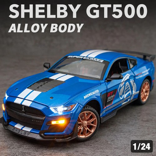 1/24 Ford Mustang Viper GT500 Alloy Car Model Muscle Car Diecast w ...