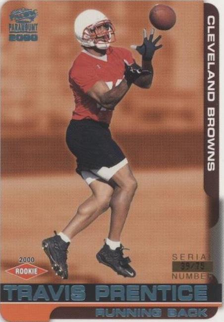 2000 Pacific Paramount - Travis Prentice #60 Platinum Blue /75 (RC) for ...